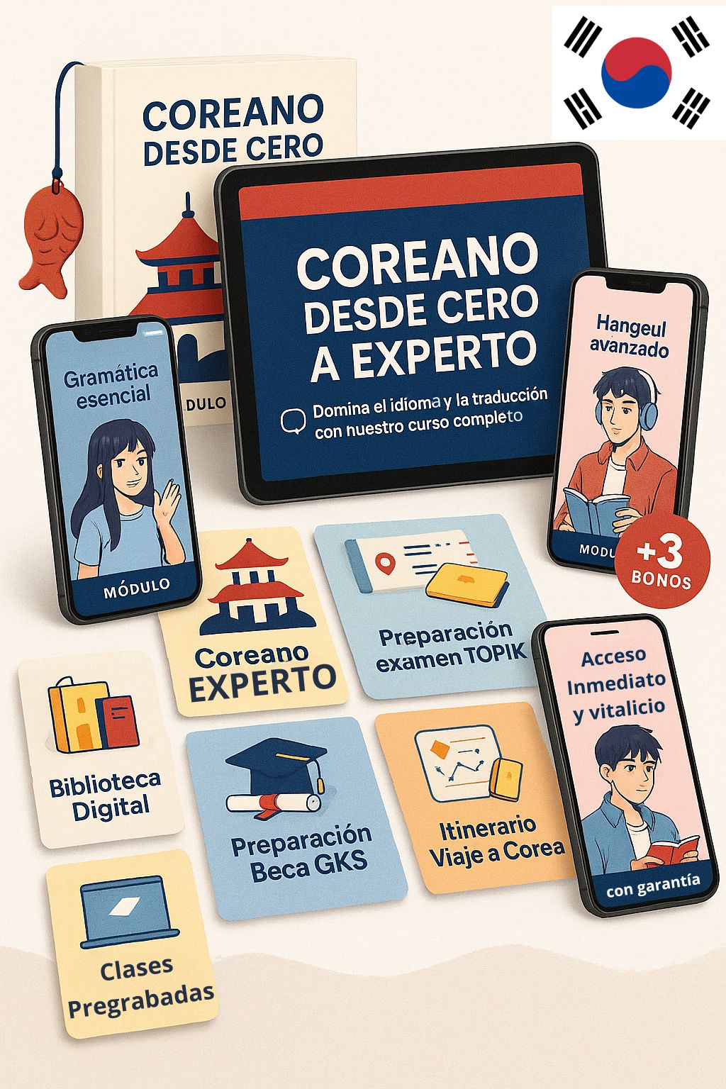Curso de Coreano Completo - CV Digital | Hotmart
