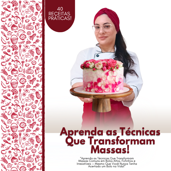 Do Zero ao Bolo Perfeito: 40 Receitas Para Lucrar na Confeitaria