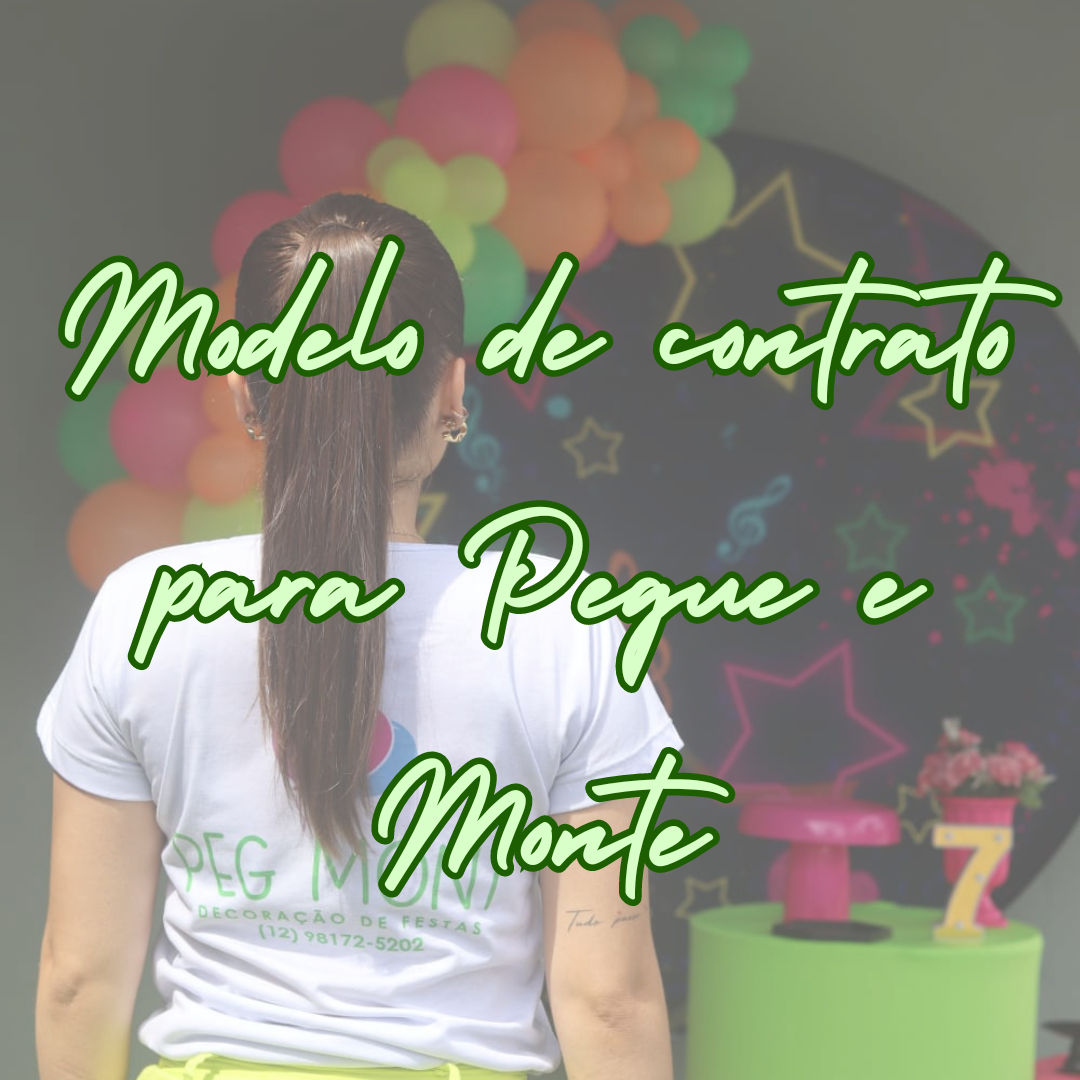 Modelo de contrato para Pegue e Monte - Maria Eduarda Sandim Sato
