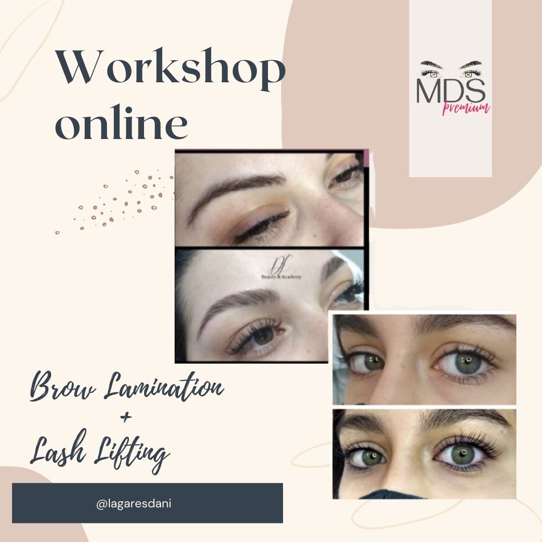 WORKSHOP BROW LAMINATION + LASH LIFTING - Dani Lagares || Método SE...