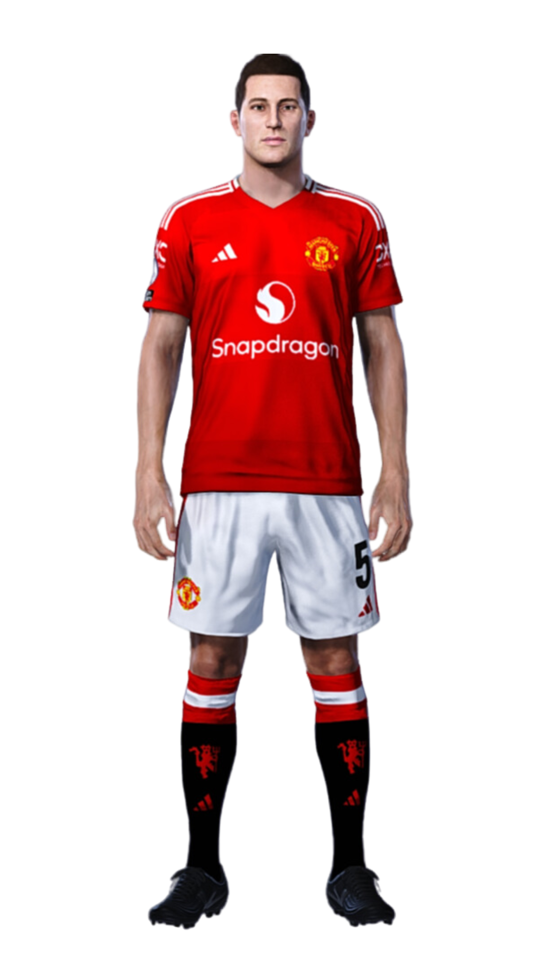 Manchester United Kit do uniforme 24/25 para PES2021 e PES2018 PC