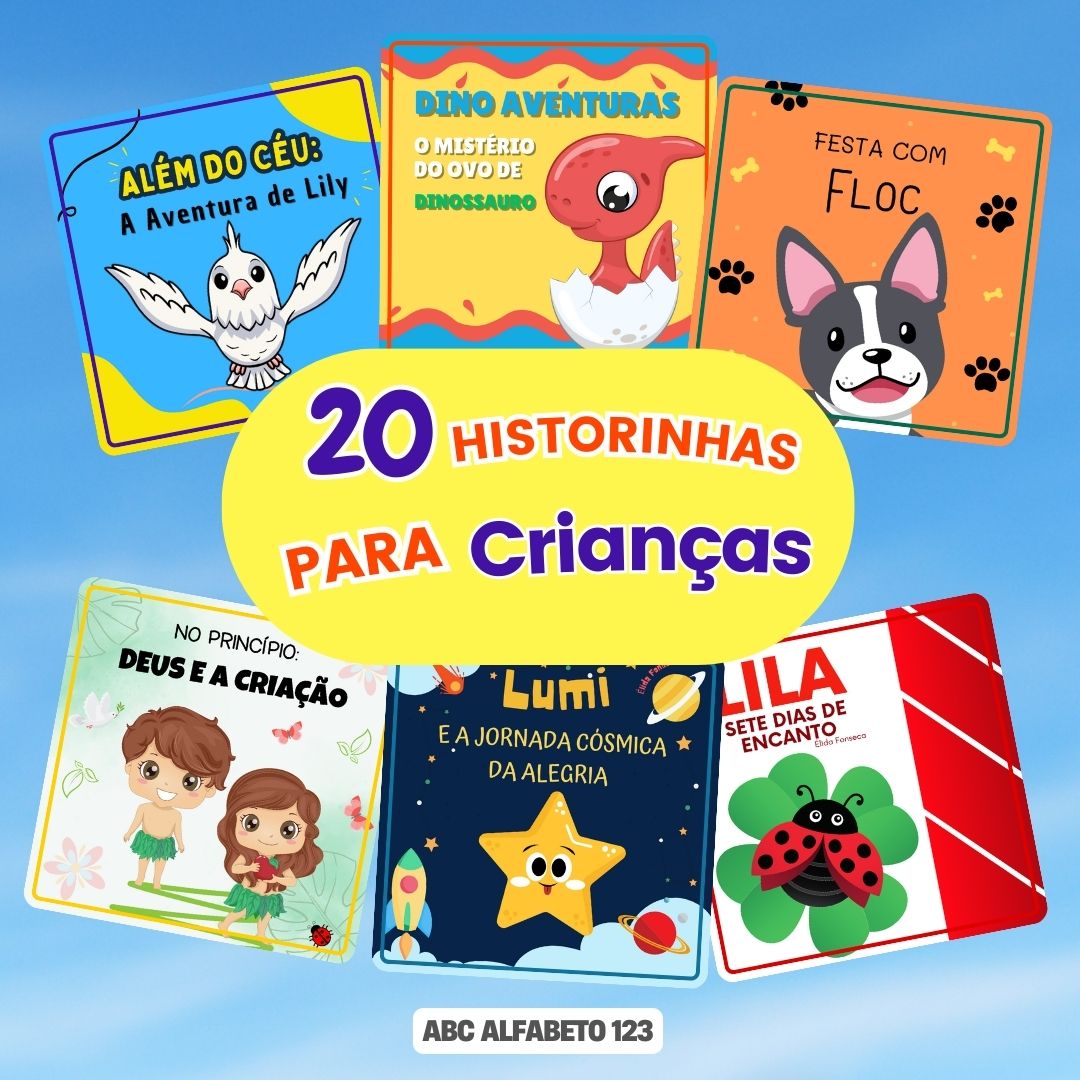 20 Historinhas Para Crianças - Elida Rodrigues Fonseca | Hotmart