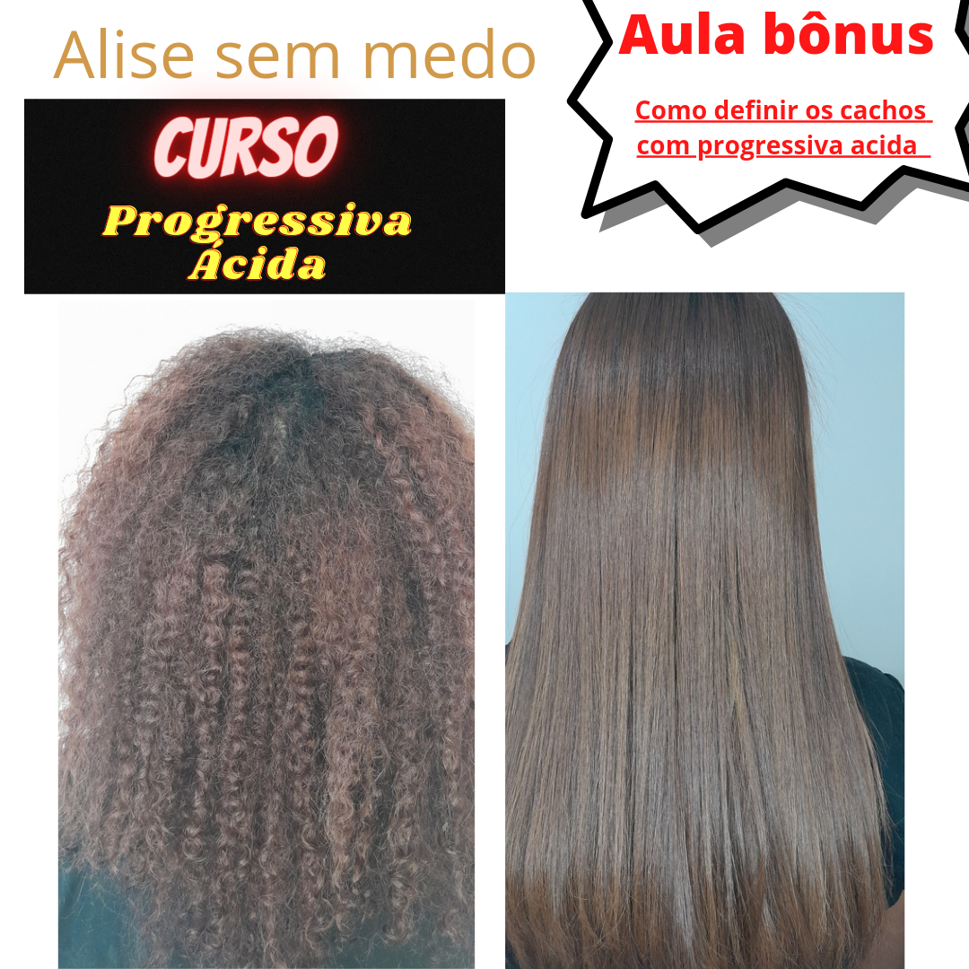 Curso alisamento sem formol - Maicha aparecida Damião Alípio | Hotmart