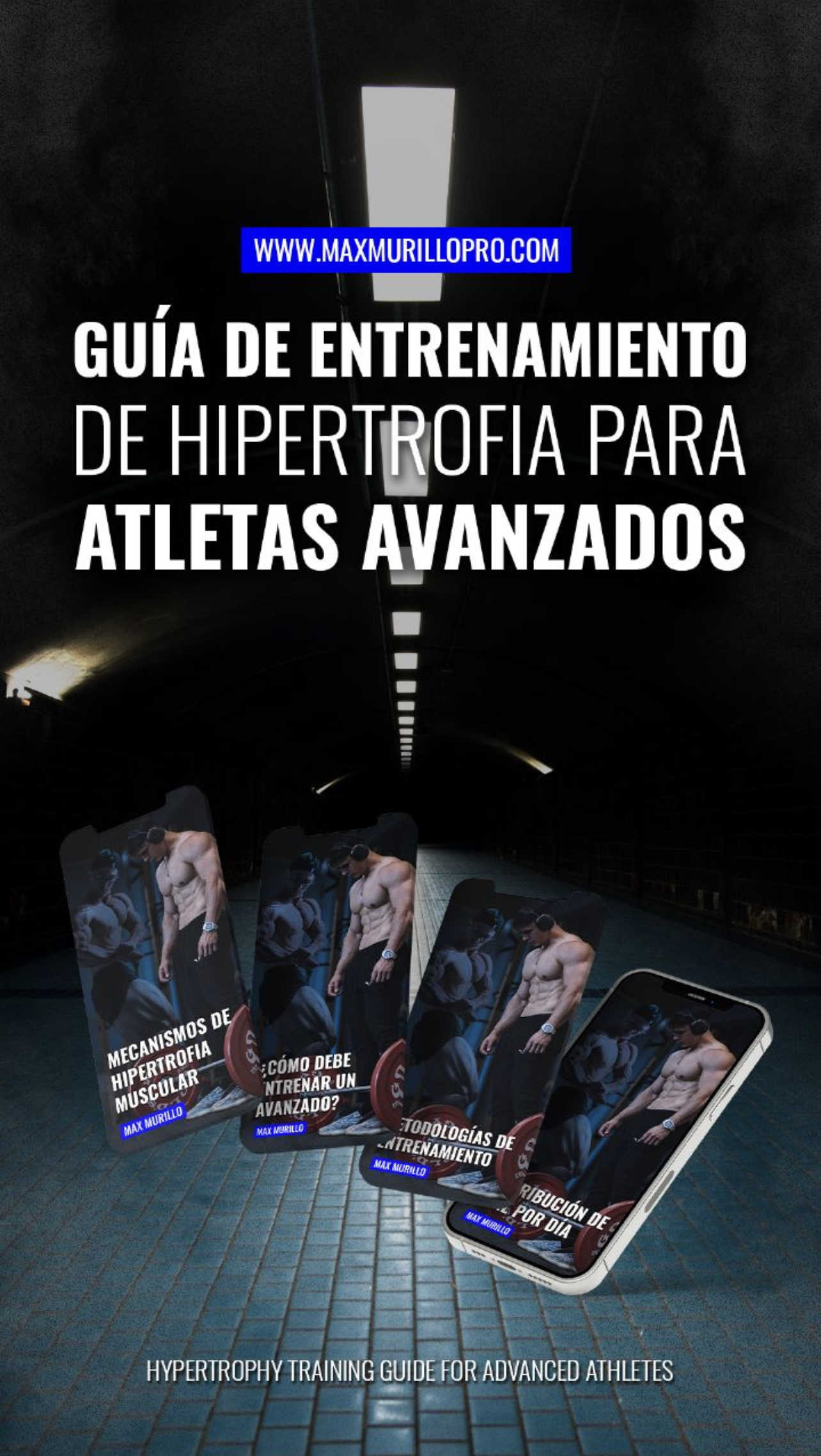 Aumenta masa muscular, guía para hipertrofia - Max Murillo | Hotmart