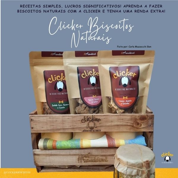 EBOOK CLICKER BISCOITOS NATURAIS PARA CACHORRO: FAÇA VOCÊ MESMO E A...