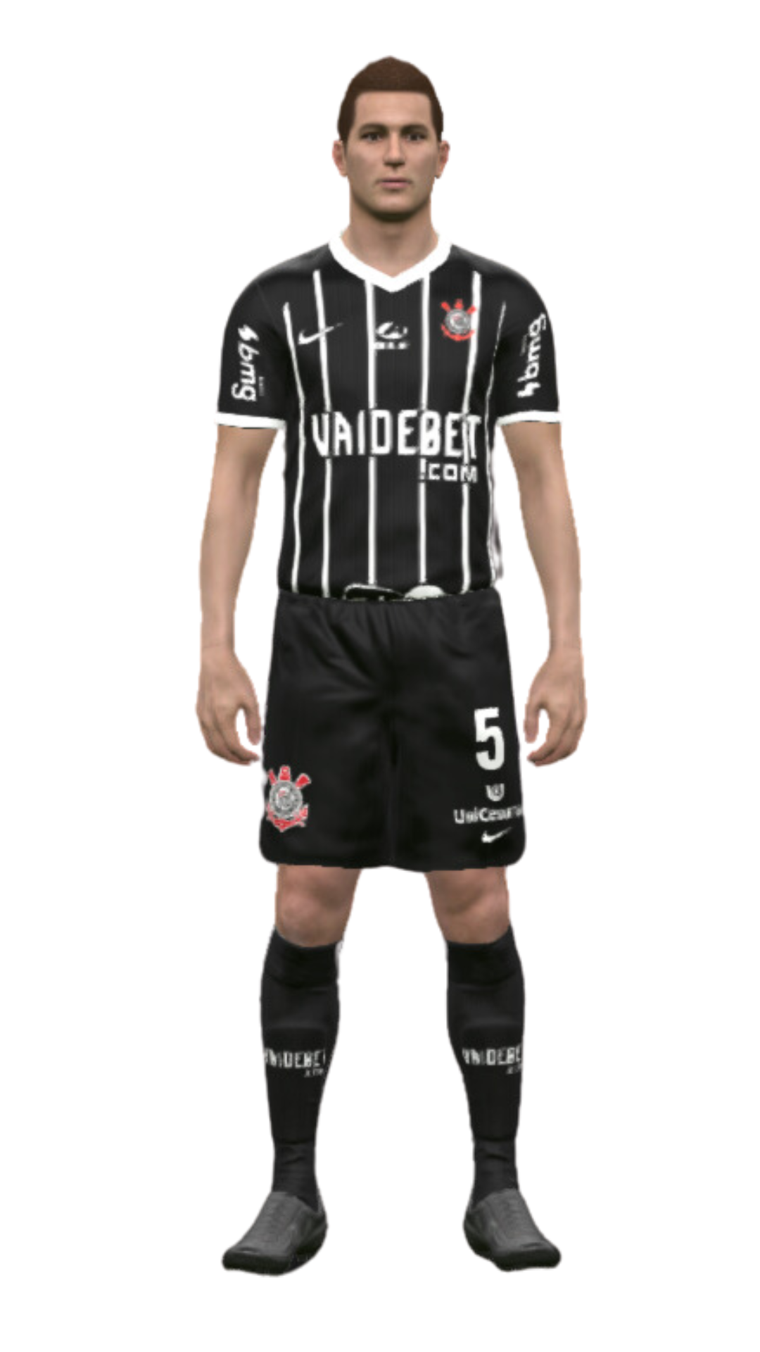 Corinthians 2024 Kit do uniforme 2 do para PES 2018 Ps3 - Felipe Do...