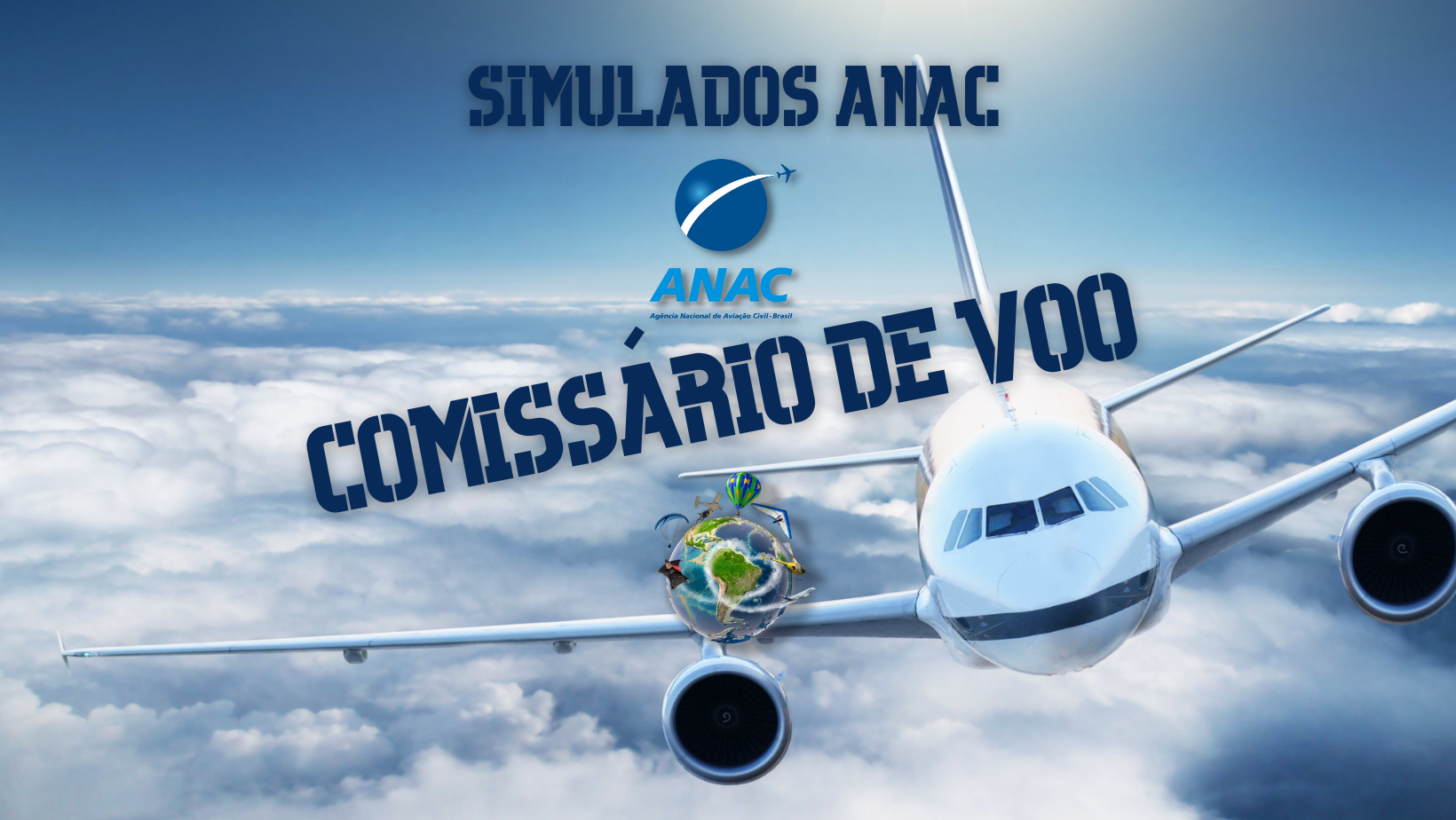 SIMULADOS ANAC | COMISSÁRIO DE VOO
