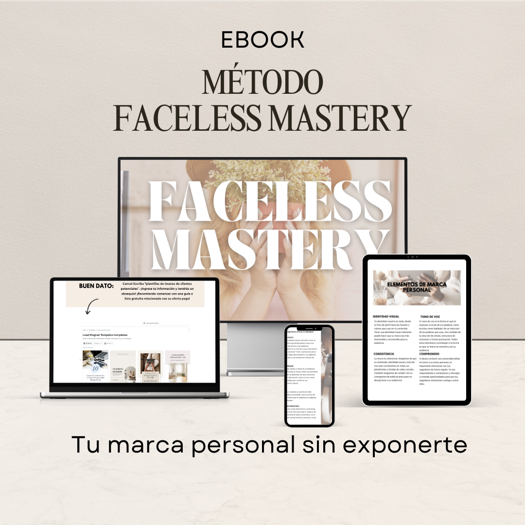 METODO FACELESS MASTERY - Con Derechos de Reventa (MRR)