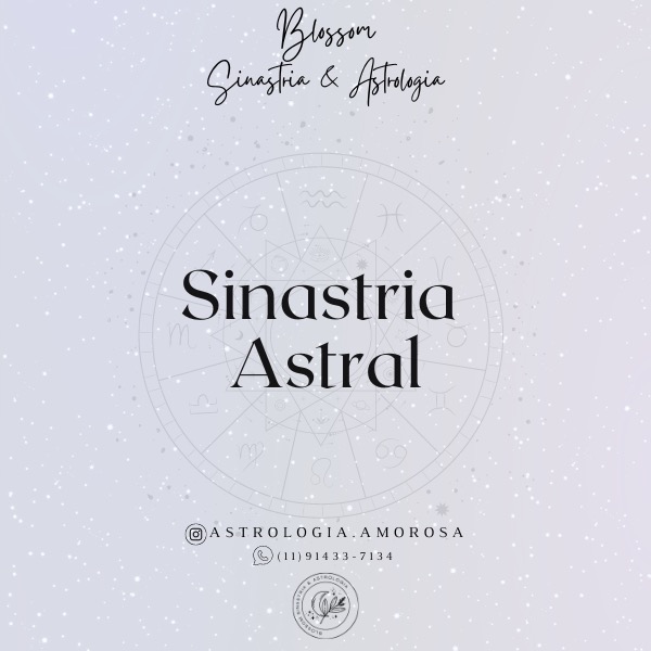 Sinastria Astral - Blossom Astrologia | Hotmart