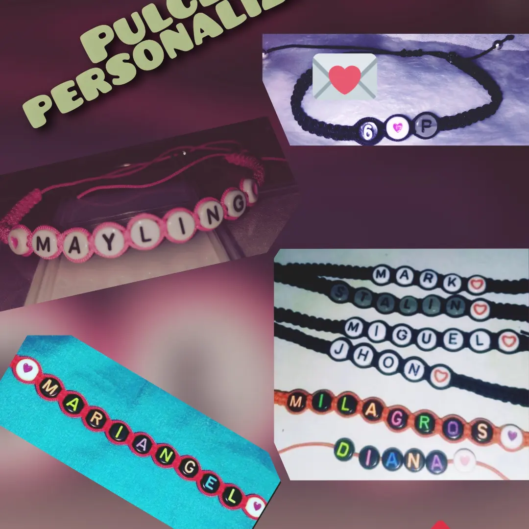 Pulceras personalizadas - Patricia | Hotmart
