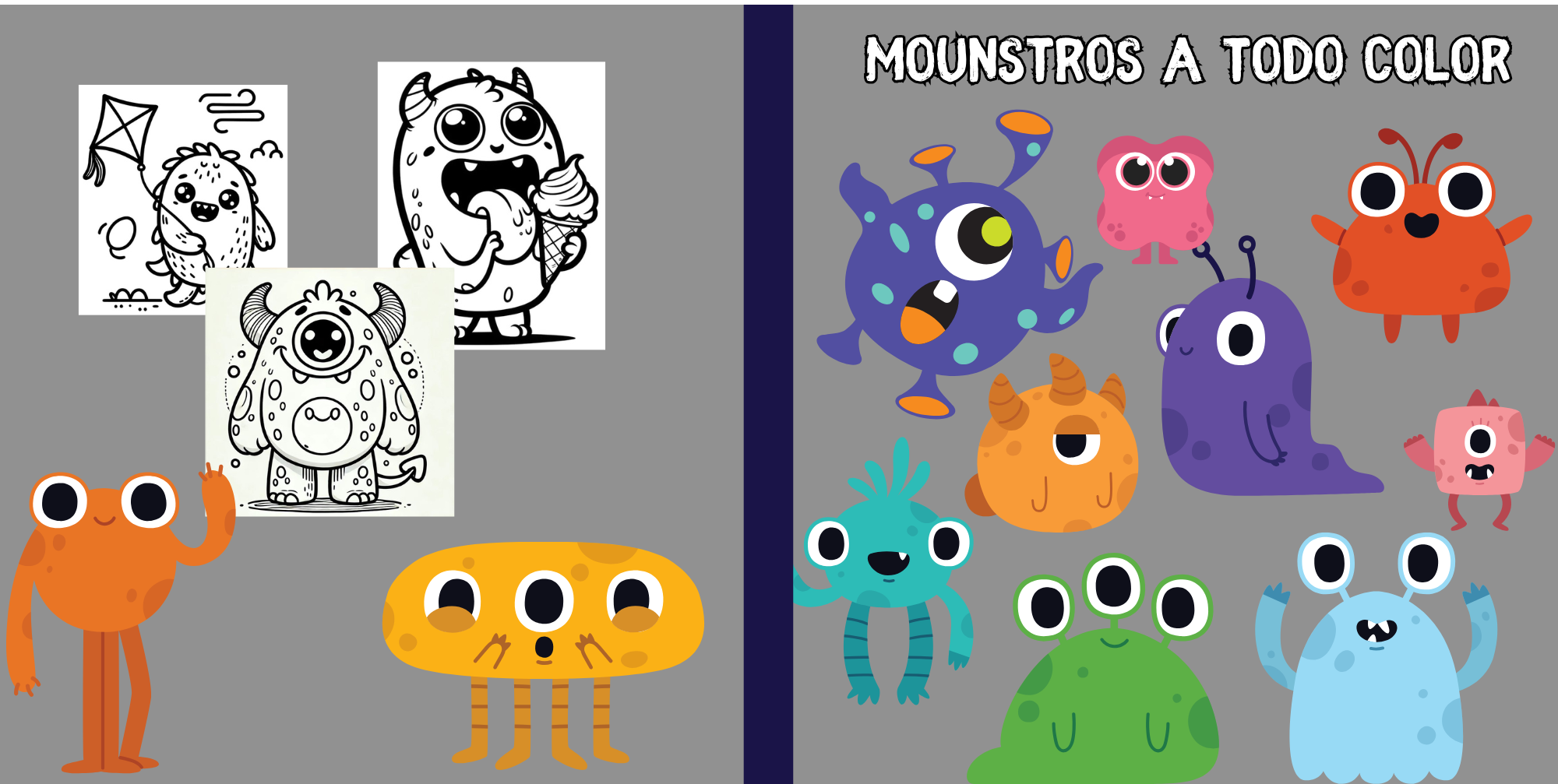 MOUNSTROS A TODO COLOR - María Mieles | Hotmart