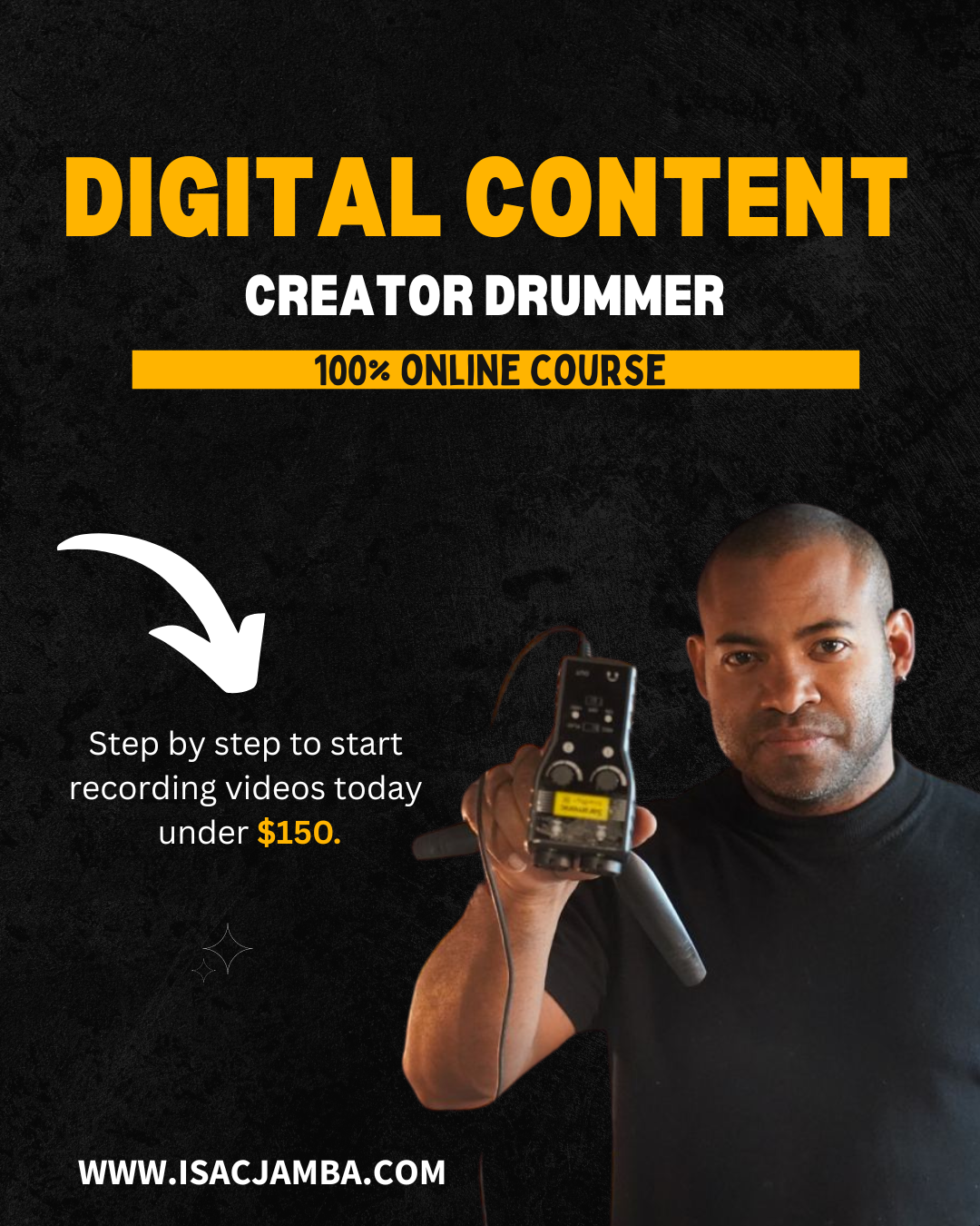 Digital Content Creator Drummer
