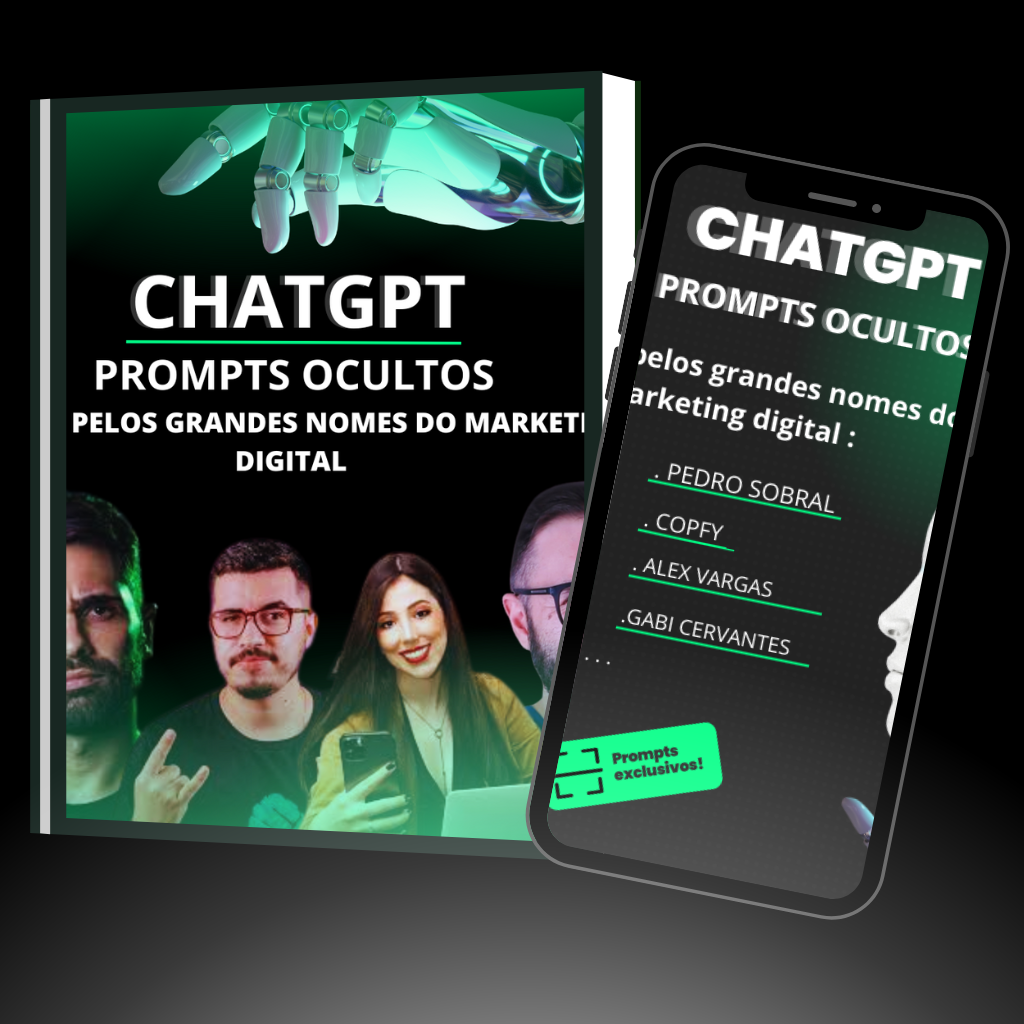 + de 1.000 Prompts ocultos - Gabriel Menezes | Hotmart