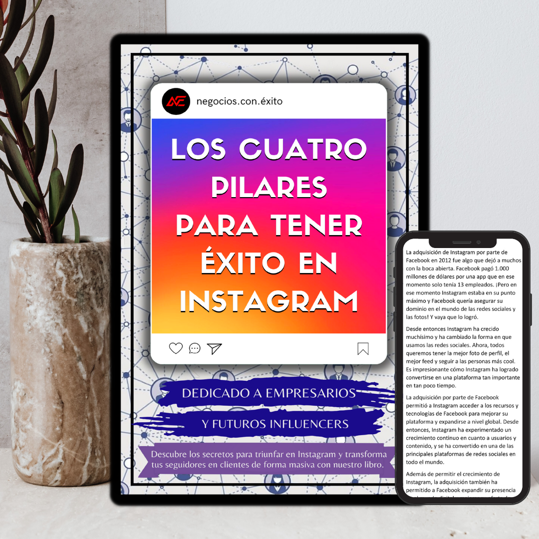 LOS CUATRO PILARES PARA TENER ÉXITO EN INSTAGRAM - CURSO - Negocios...