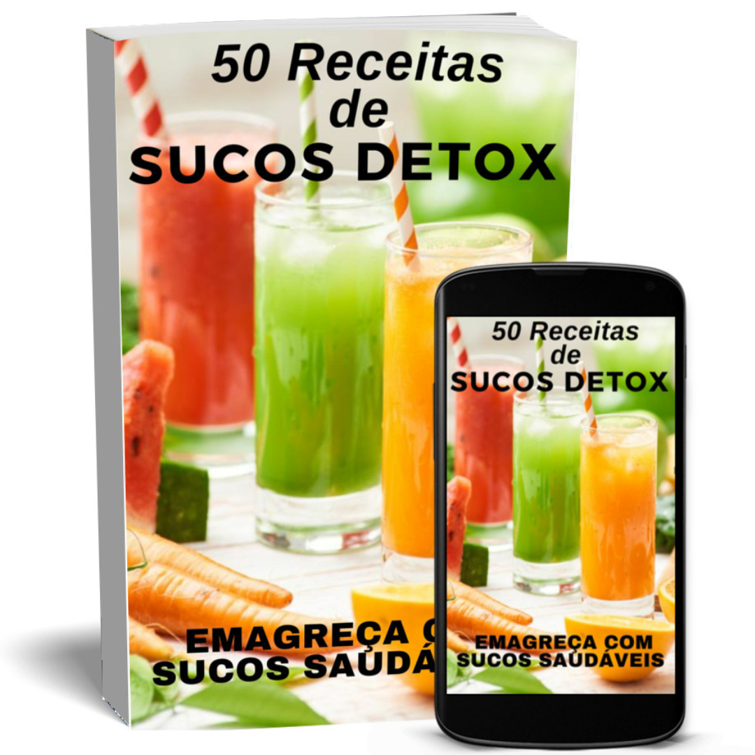 50 Receitas de Sucos Detox