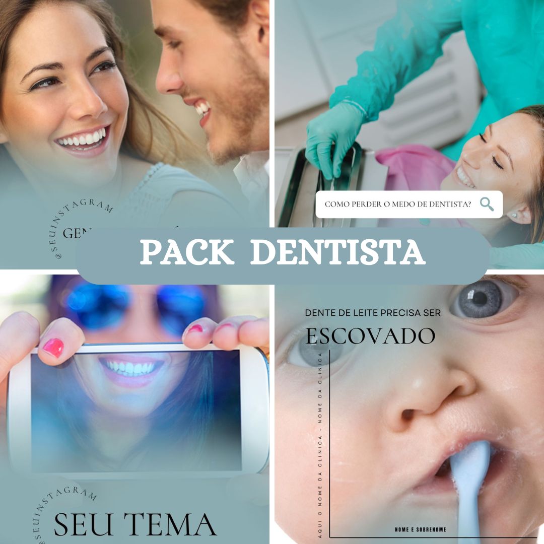 Pack Editável Dentista