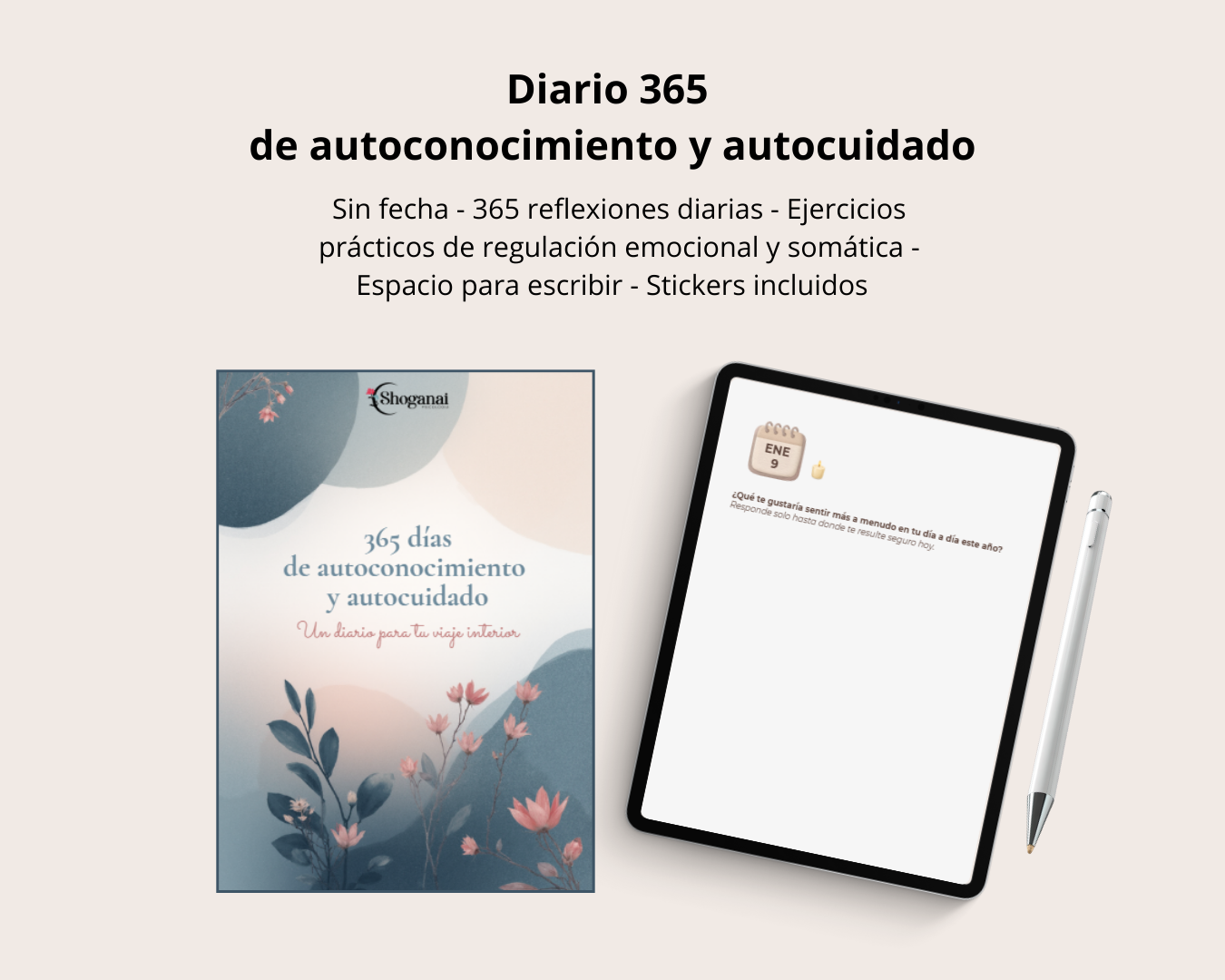 Diario terapéutico digital de autoconocimiento y autocuidado - Shog...