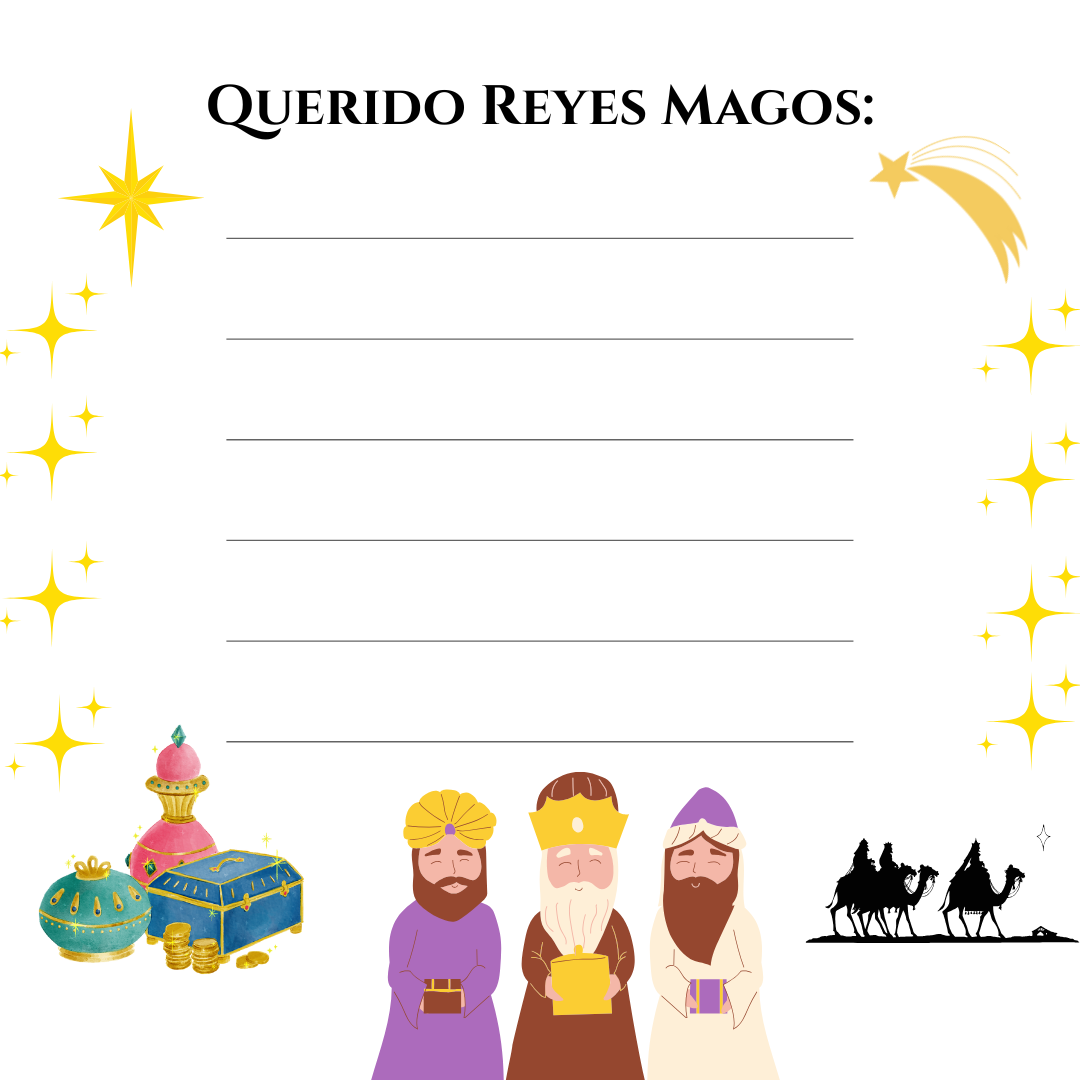 Plantilla Queridos Reyes Magos - Antonio acevedo | Hotmart