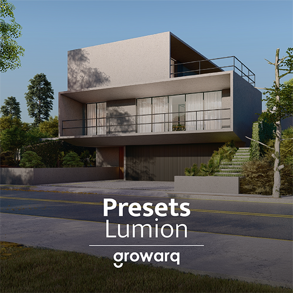 Pack 10 presets para Lumion Growarq - Growarq | Hotmart