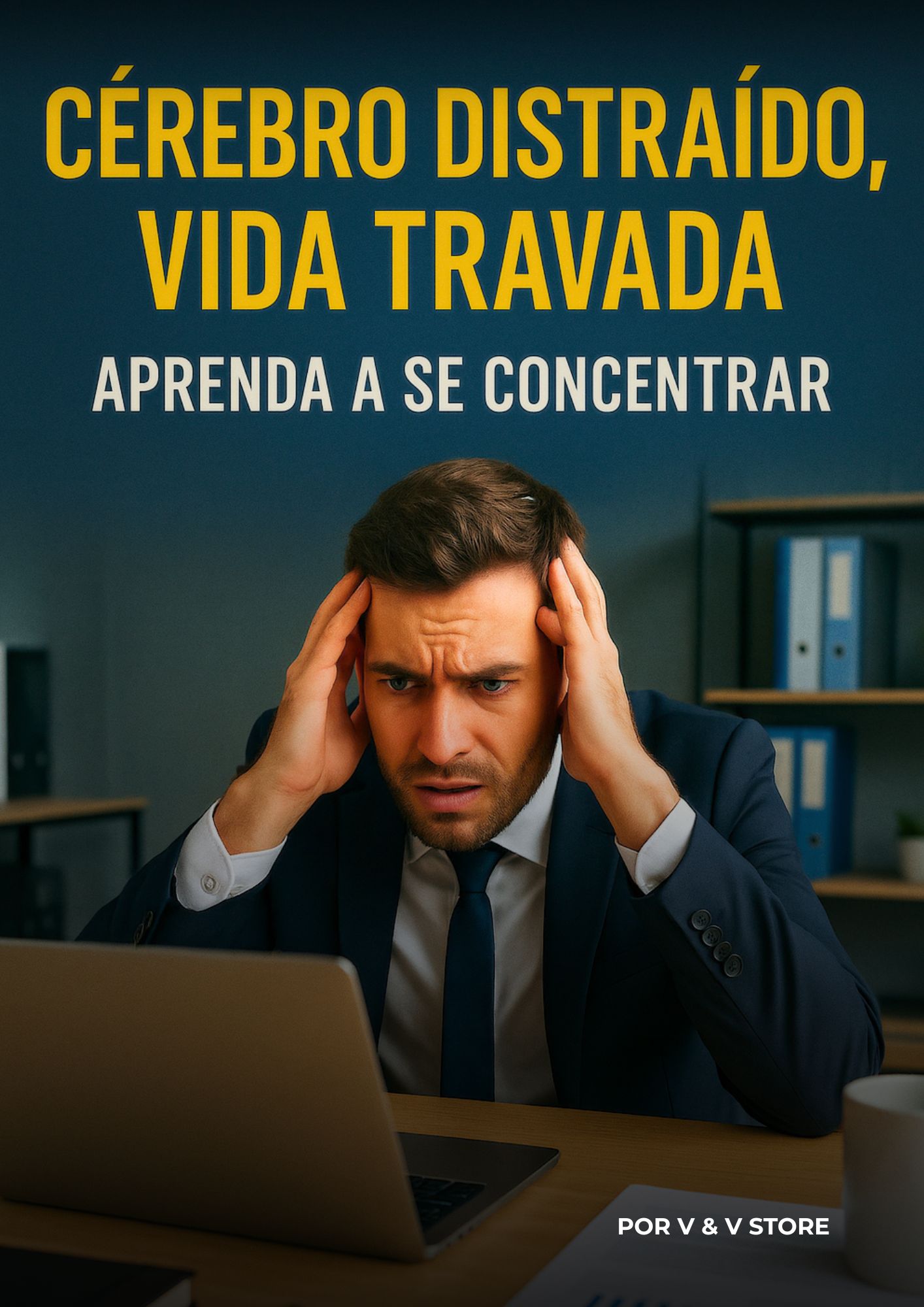 E-Book Cérebro Distraído Vida Travada Aprenda a se Concentrar