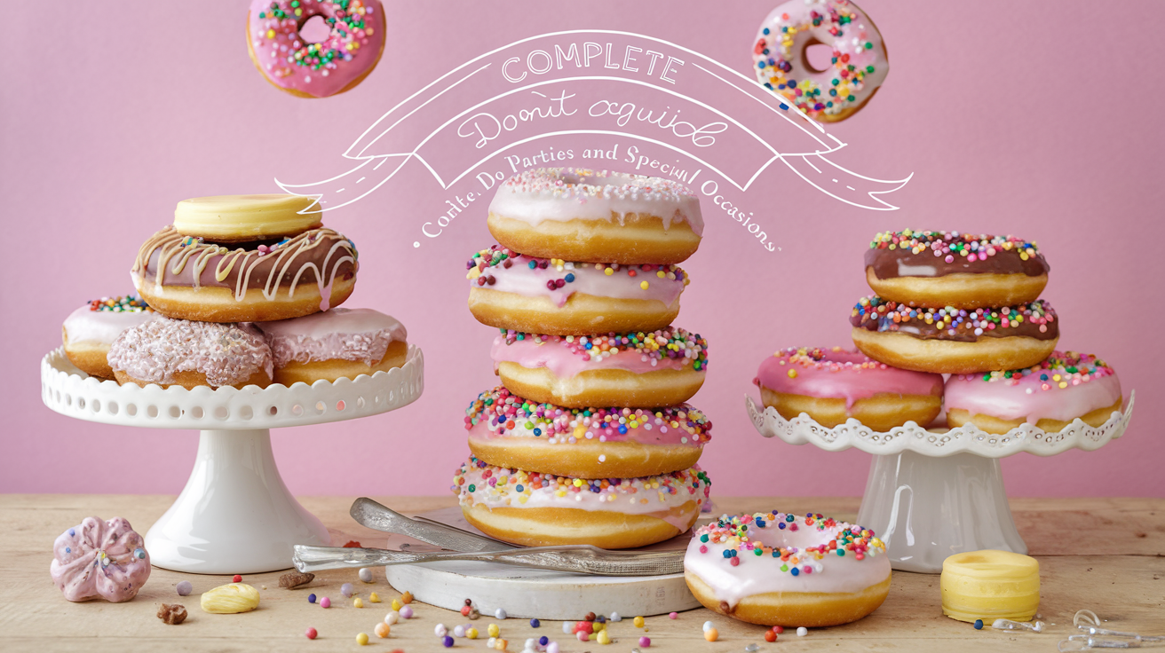 Complete Donut Guide for Parties and Special Occasions