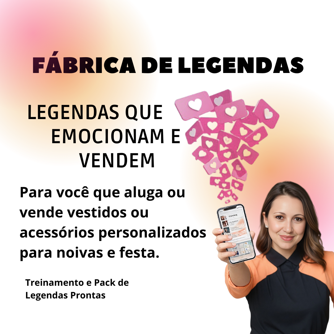 FÁBRICA DE LEGENDAS - Legendas que Emocionam e Vendem - Além da Cos...
