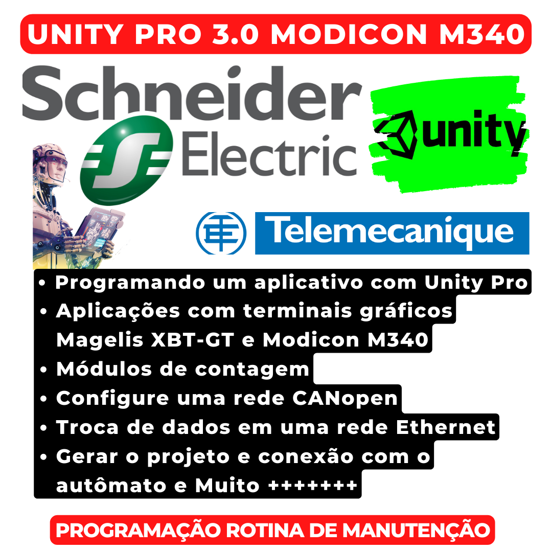 AUTOMAÇÃO Unity Pro 3.0 – Modicon M340 Básico/Intermediário EBOOK ...