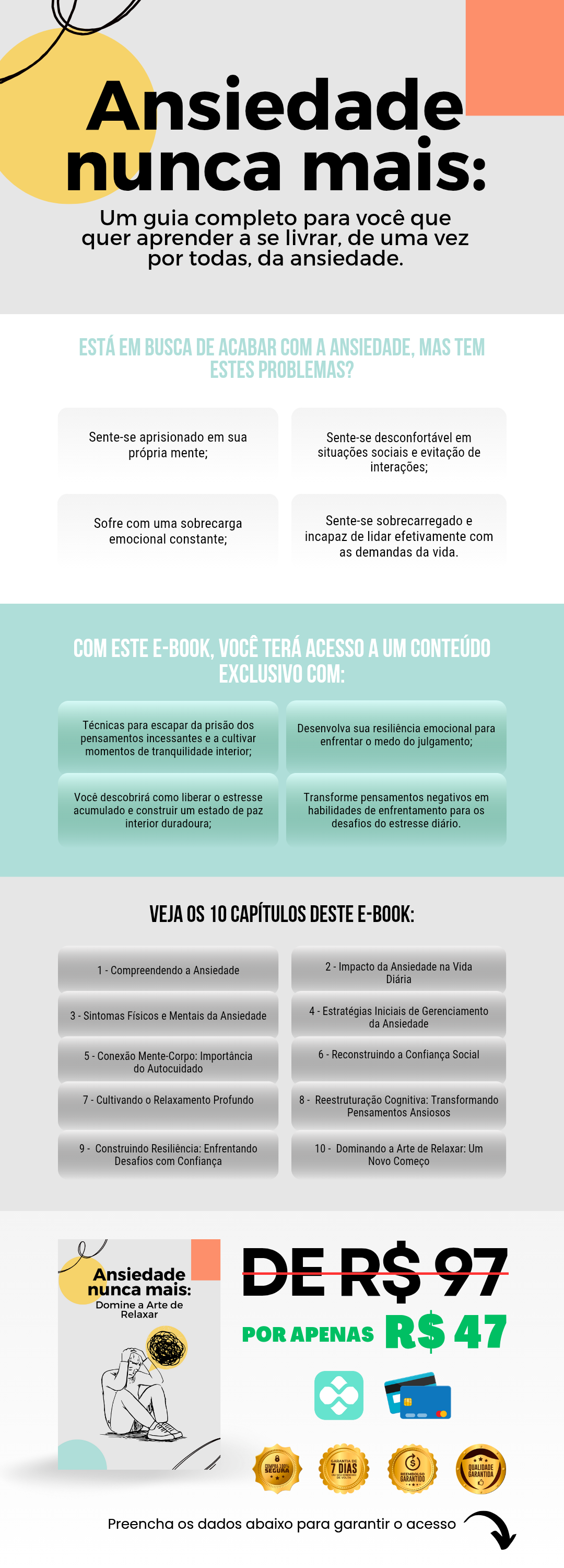 Ansiedade nunca mais - CARLOS HENRIQUE BESERRA DOS ANJOS | Hotmart