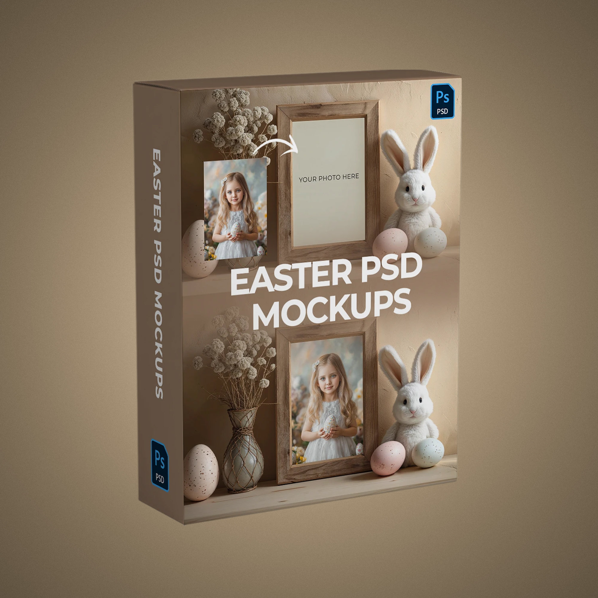 Easter PSD Mockups