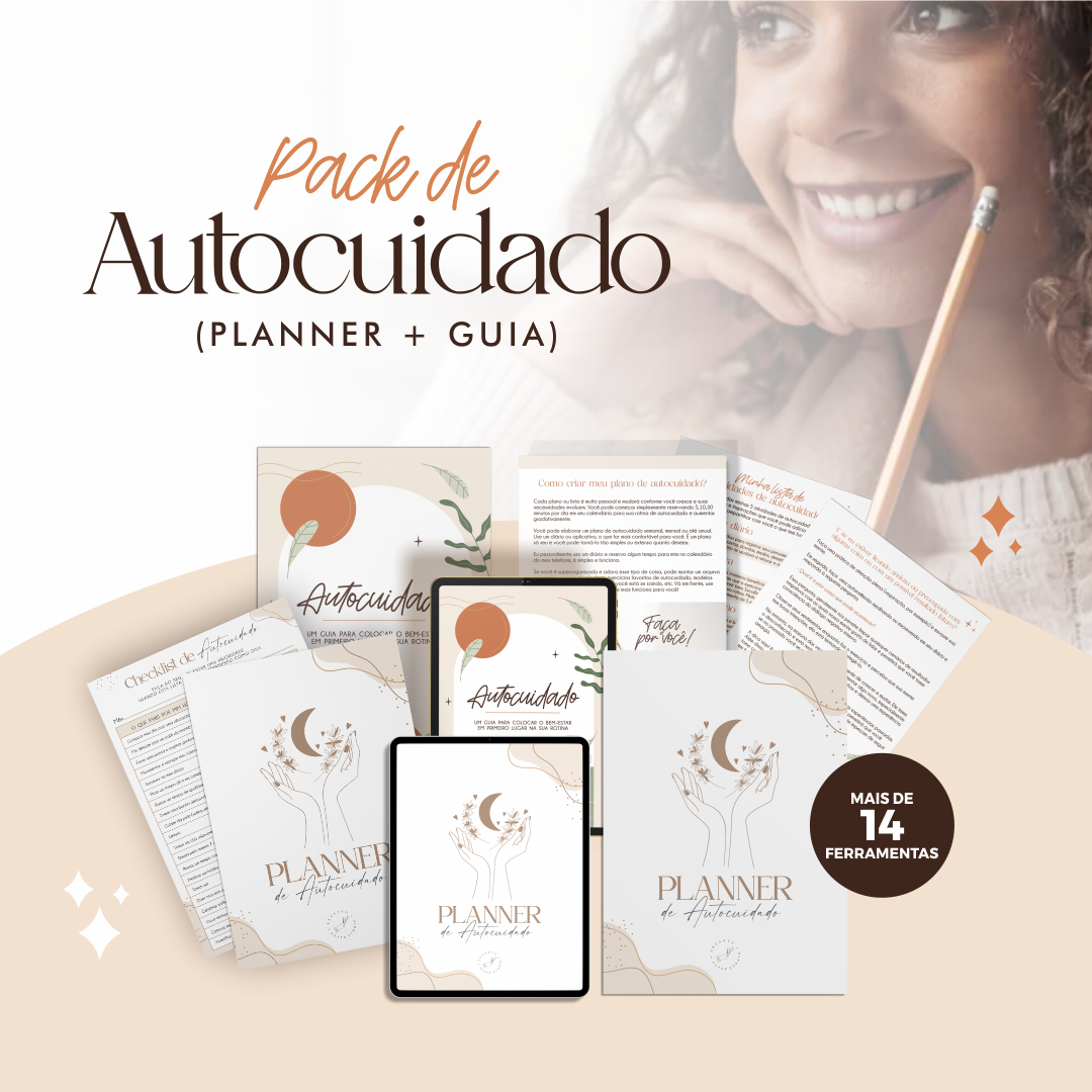 Planner de Autocuidado + Guia BÔNUS