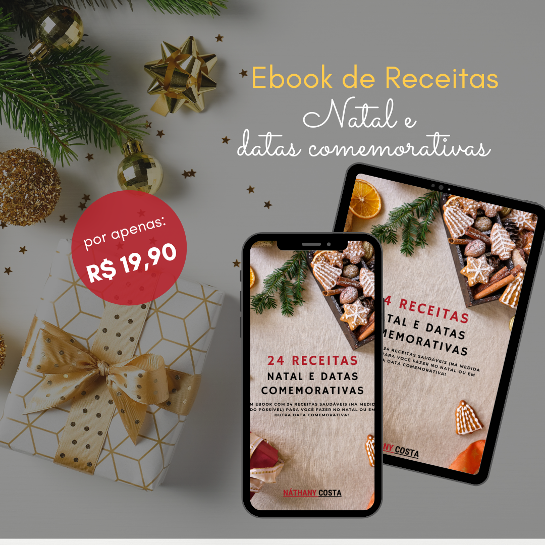 Livro de Receitas - Natal e Datas Comemorativas - Nutricionista Nát...