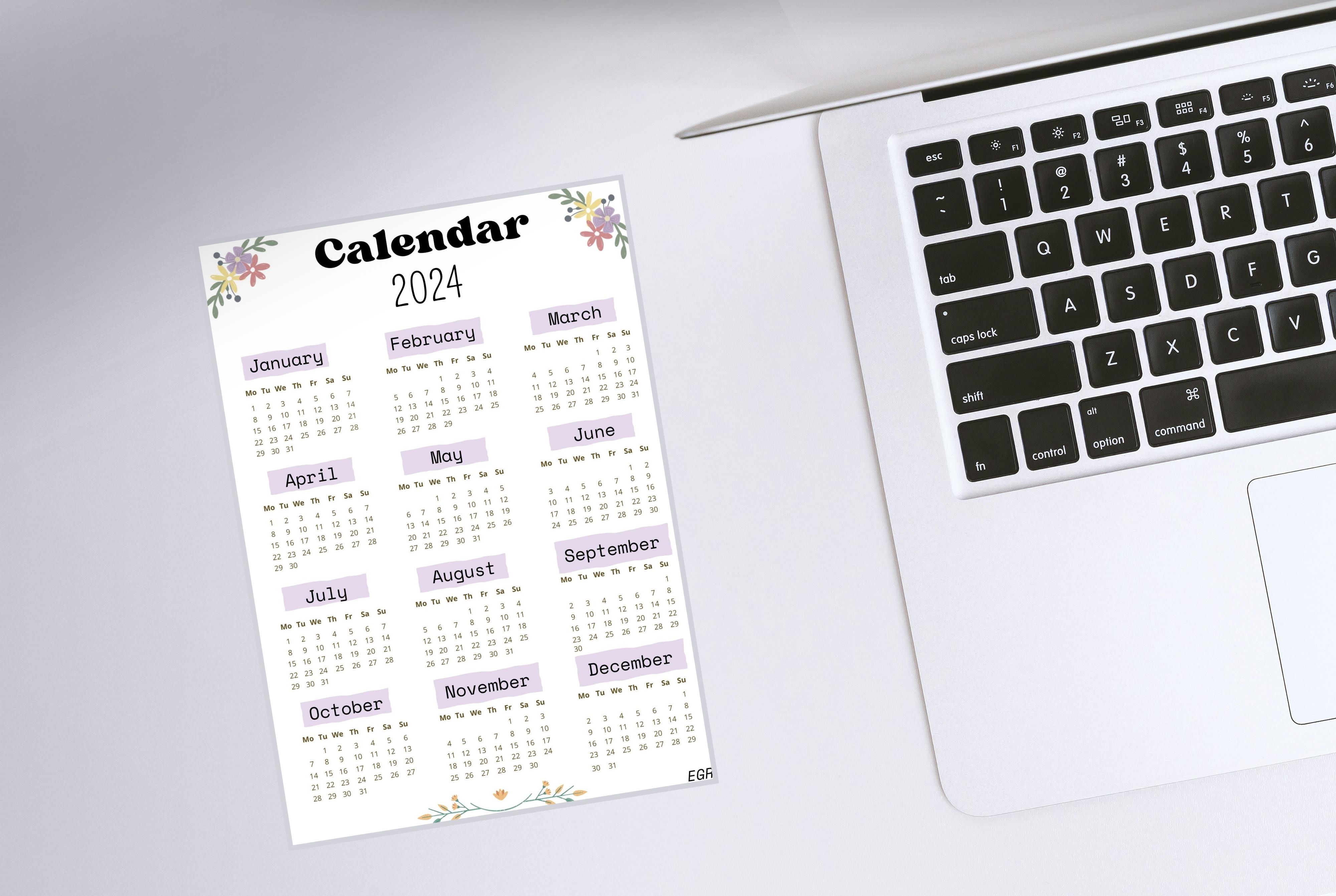 2024 Calendar