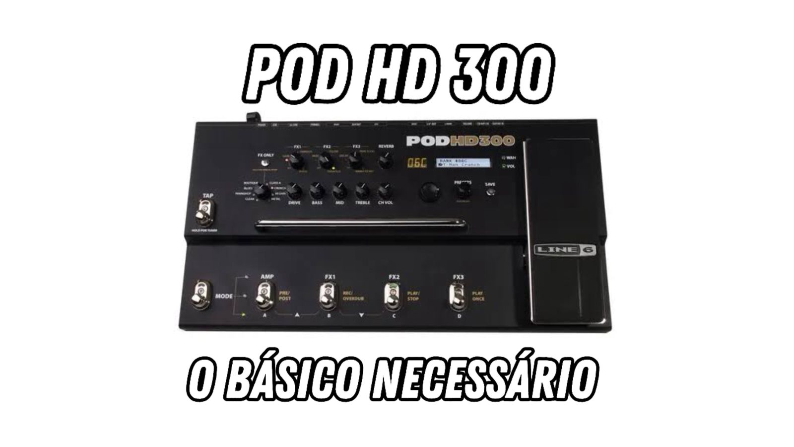 Pod hd 300 line 6 I 4 timbres para linha e Amp - Italo Bruno | Ho...