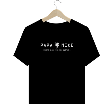 Camiseta Papa Mike - Concurso PM | Leandro Fajan | Hotmart