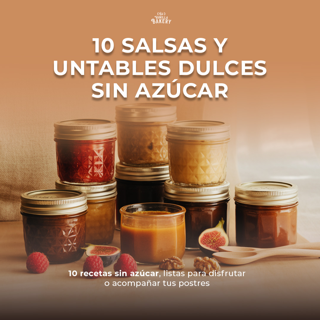 🍫 10 Salsas y Untables Dulces Sin Azúcar - Verónica Elizabeth Eche...