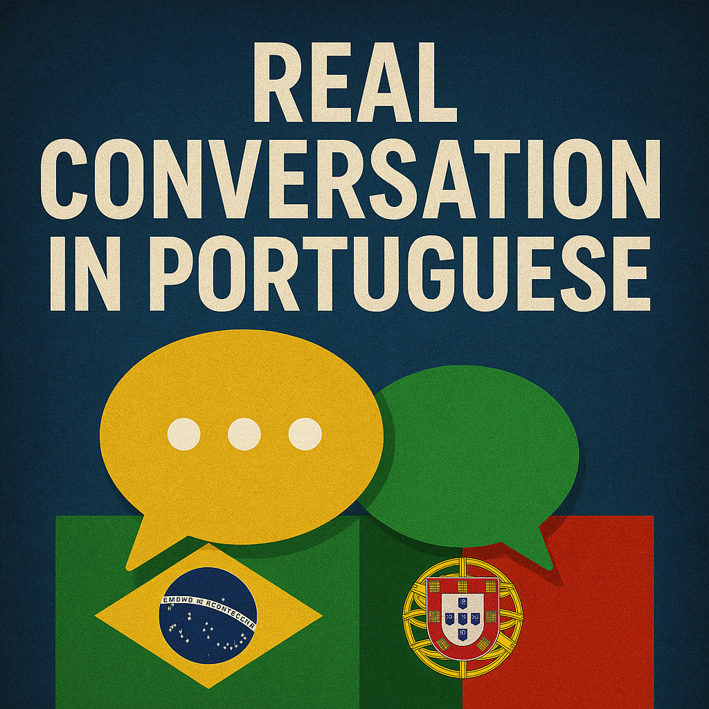 Brazilian Portuguese Course: Conversación Real en Portugués; Real C...