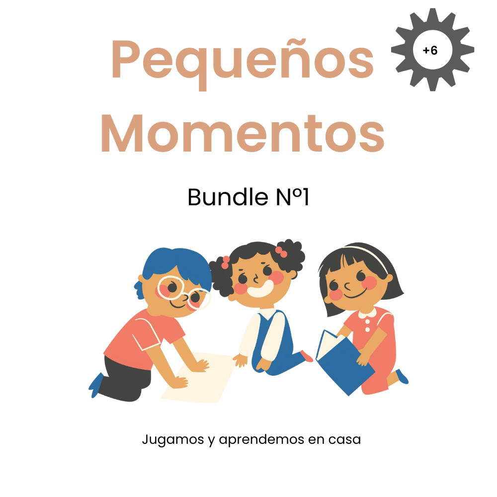 Jugamos y aprendemos en casa – Pequeños Momentos: Bundle Nº1 (+6 añ...