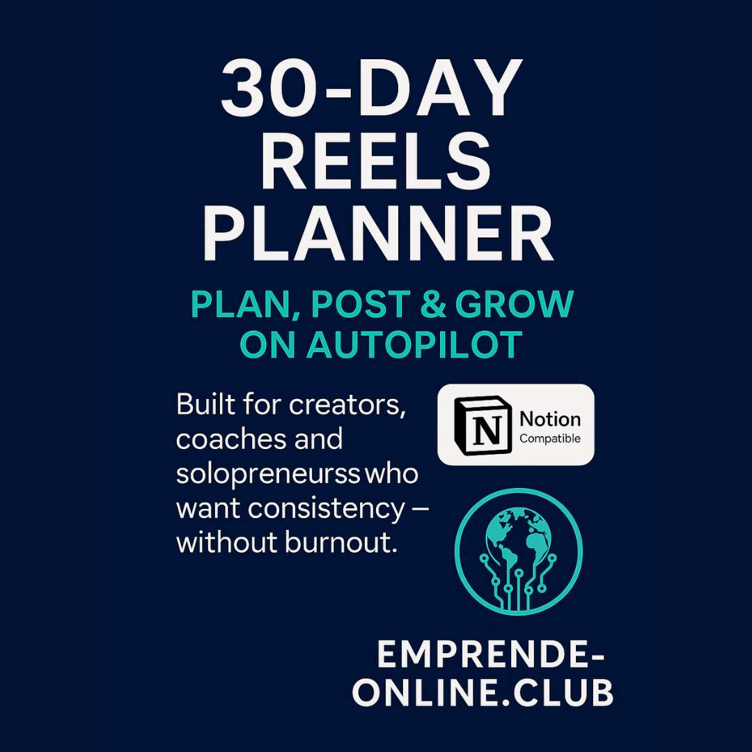 30‑Day Reels Planner – Notion Template → 🗓️ 30-Day Reels Planner ...