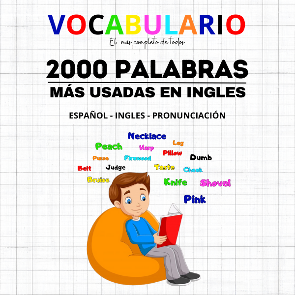 Vocabulario 2000 Palabras En Ingles Espa ol Ingles Pronunciaci n