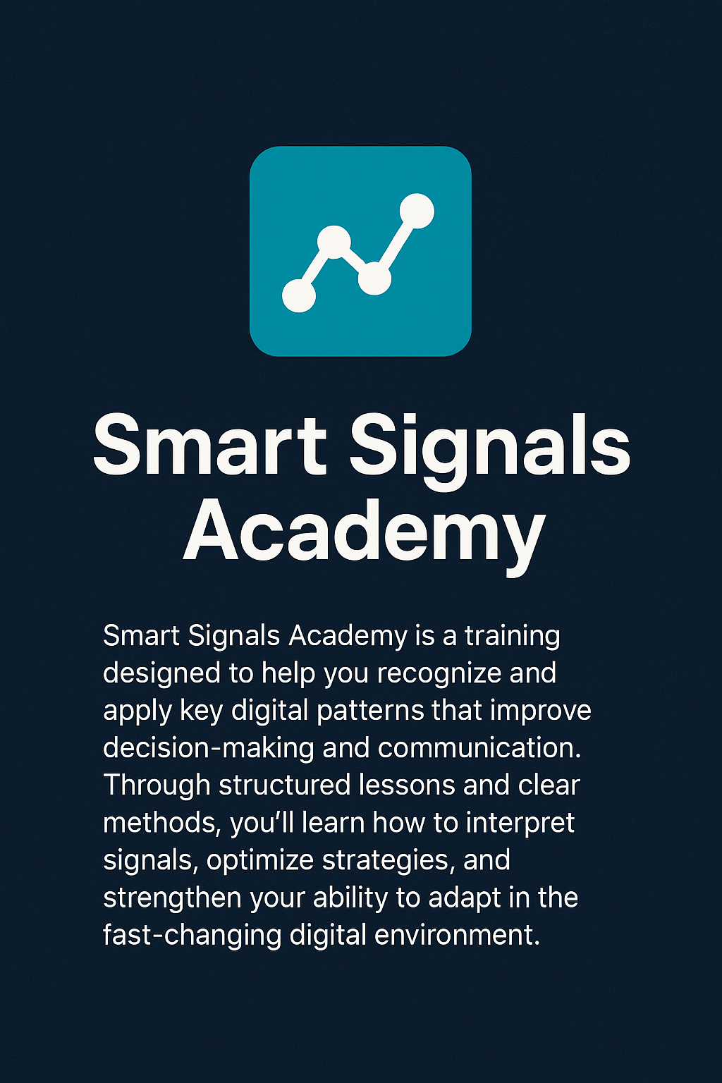 Smart Signals Academy - EDUCA DIGITAL | Hotmart