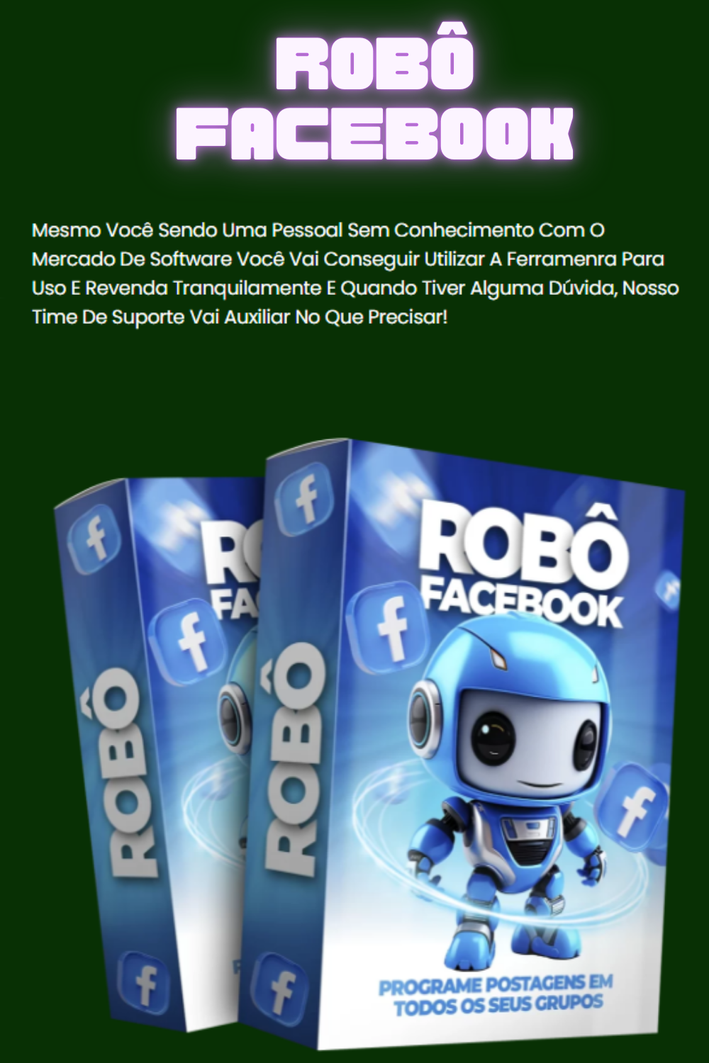 Robô Facebook - Hugo Wladston Costa de Aquino | Hotmart