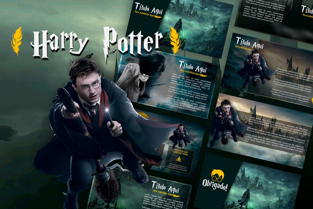 Harry Potter - Template de PowerPoint