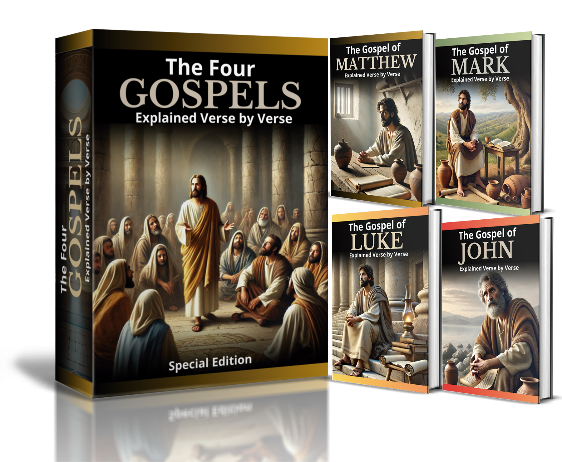 COMMON ACCESS - The Four Gospels Explained Verse by Verse