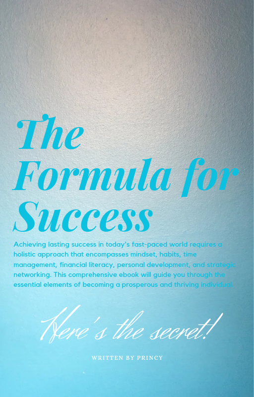 The Formula for Success