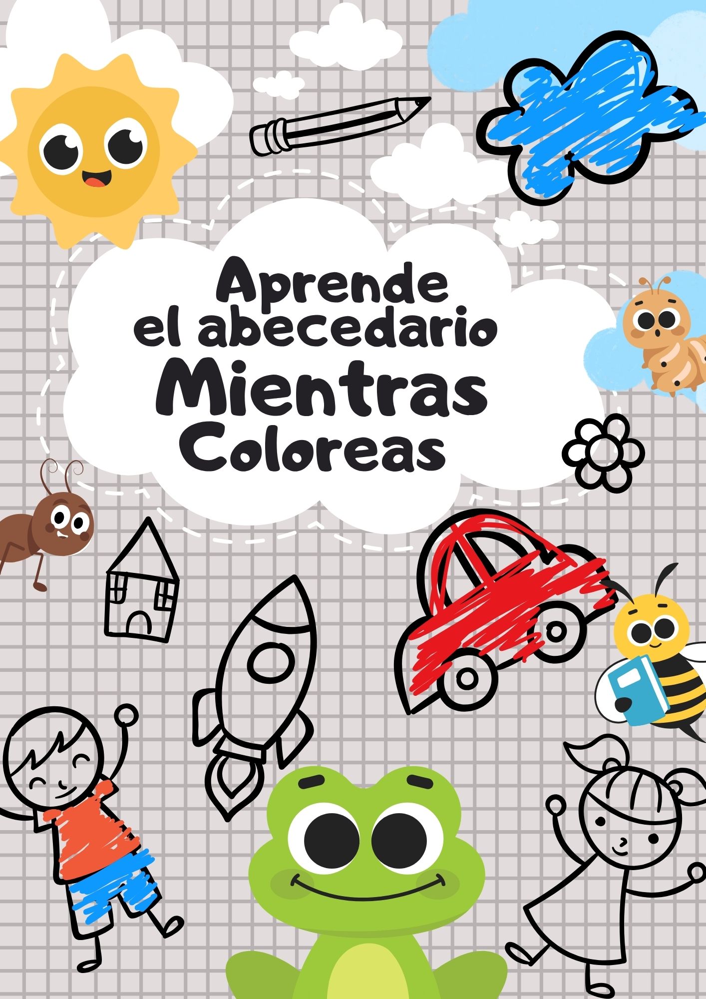 Aprende las letras del abecedario mientras coloreas - Mar | Hotmart