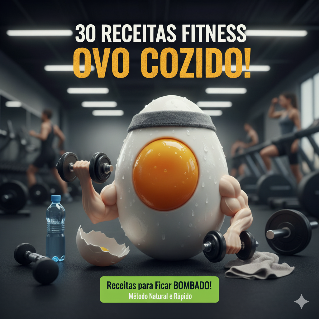 30 Receitas Fitness com Ovo Cozido! - Reges | Hotmart