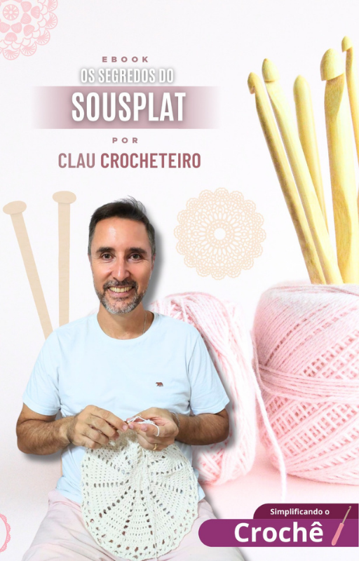 E-book de Crochê - Claudinei Alex Machado Francisco | Hotmart