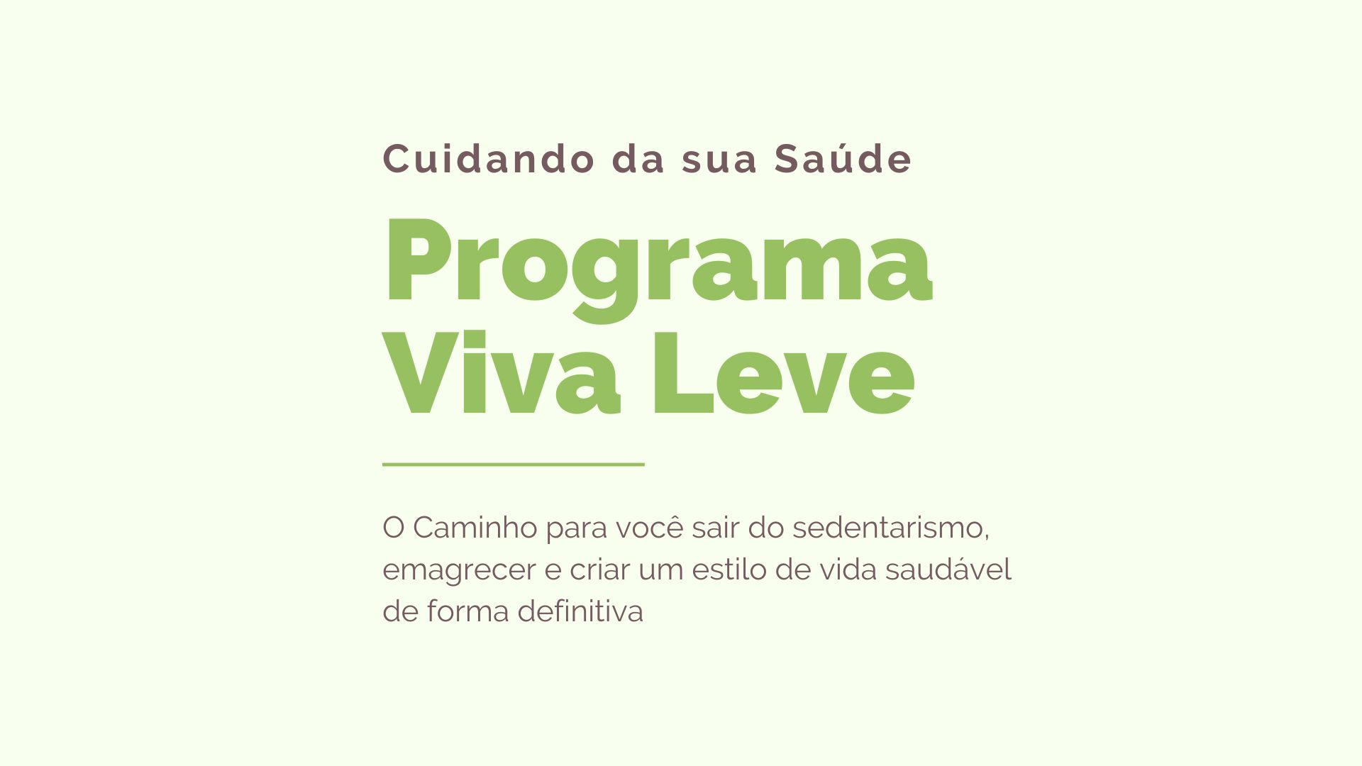 Programa Viva Leve