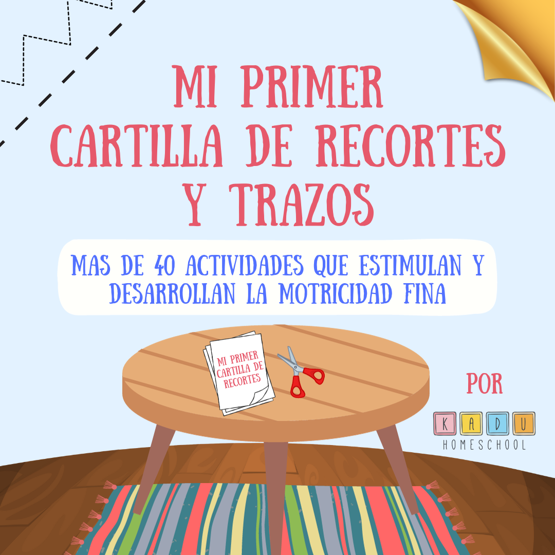 CARTILLA DE TRAZOS Y RECORTES (para motricidad fina) - Hised Kather...