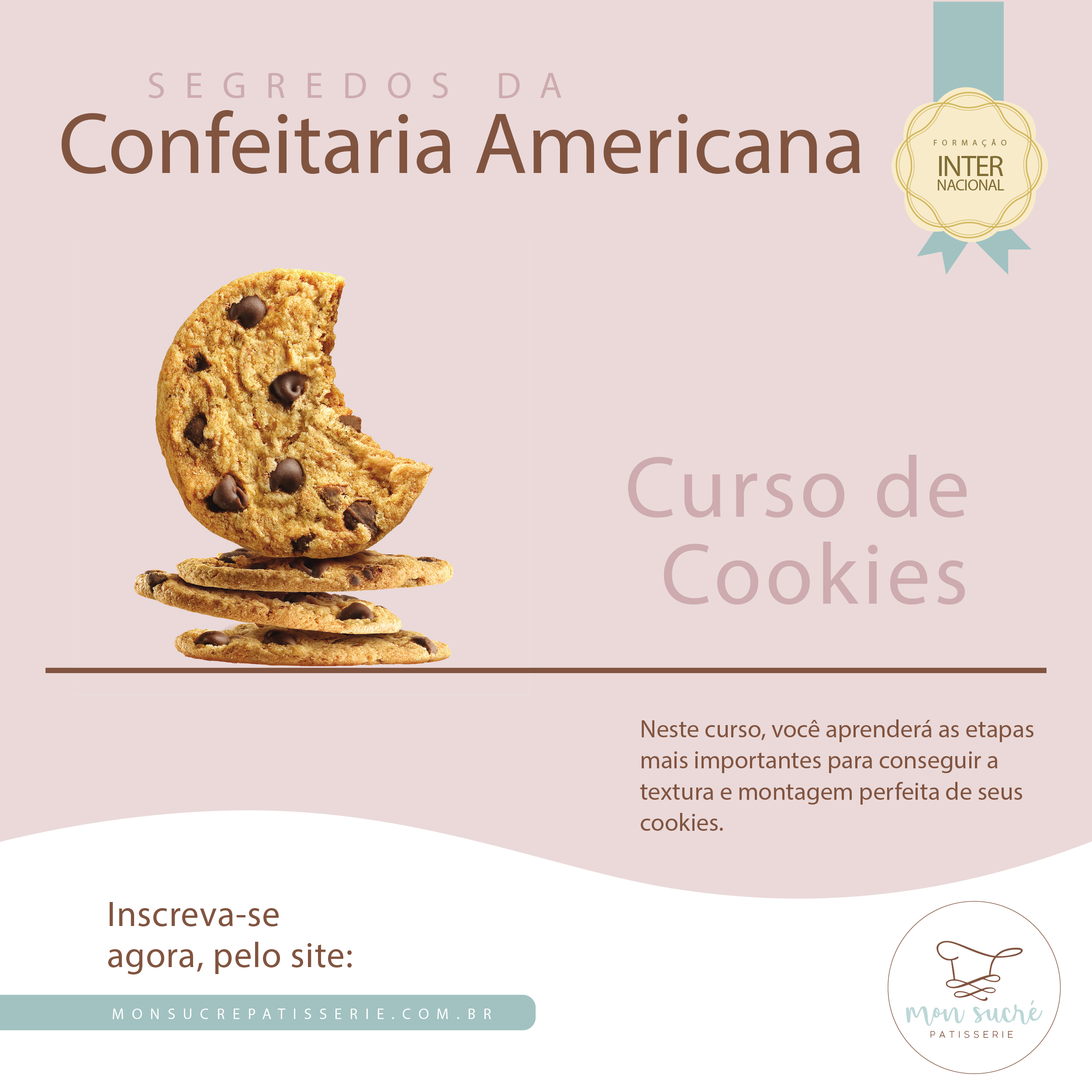Confeitaria Americana - Cookies - Mon Sucré | Hotmart